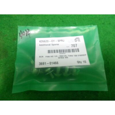 AMAT 3691-01466 SCR PAN HD 1/4-20X1/2L TORX T30 316SSE,全新