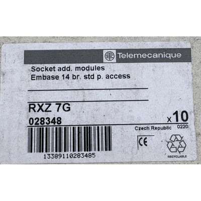 TELEMECANIQUE EMBASE RXZ 7G x1