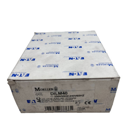 EATON MOELLER DILM40 230V50HZ240V60HZ CONTACTEUR 18.5 kW/400