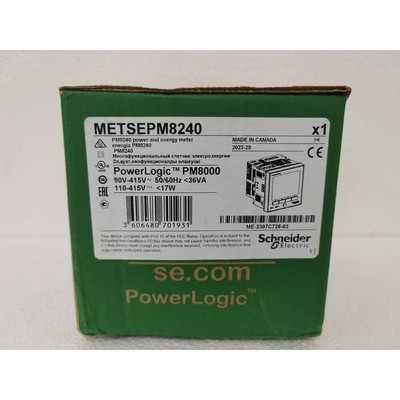 施耐德电气 METSEPM8240 功率质量计,PowerLogic PM8000,标准