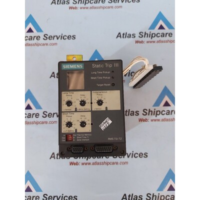 Siemens RMS-TSI-TZ Statico Scatto III Circuit Breaker Trip U