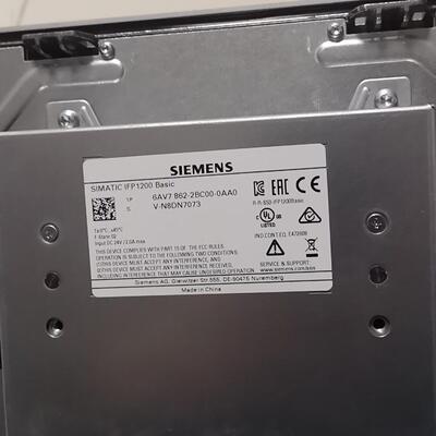 6AV7862-2BC00-0AA0 SIMATIC IFP1200 Basic 工控操作屏议价维修