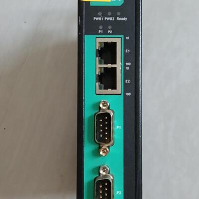 Nport IA5250AI 串口服务器 2口RS 工业通讯设备议价维修