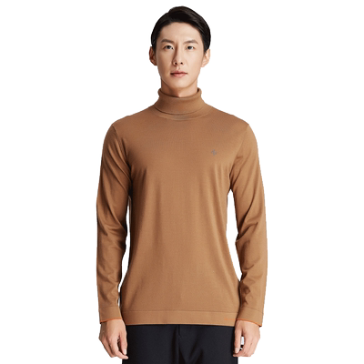 秋冬针织衫男士高领套头衫长袖