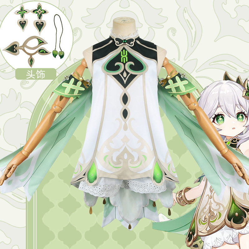 漫路人原神服妲服装草神纳西妲cosplay装动漫动漫T恤/鞋帽/服装