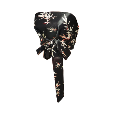 新中式绑带布艺裹胸腰封织锦缎提花配饰衬衫装饰女国风