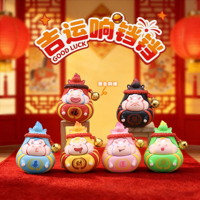 办公桌面装饰品小摆件马年手办