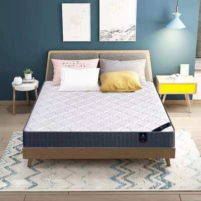 3D乳胶床垫家用20cm厚双人床1.8米1.5现代简约经济型弹簧加厚床垫