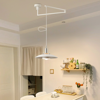 大观园可移位饭厅吊灯现代简约饭厅餐桌灯吧台灯北欧摇臂灯具117U