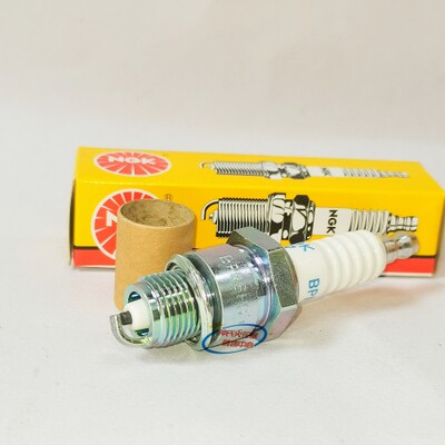 NGK火花塞BPR8HS适用两冲踏板摩托车摩托艇船外机B8HS-10