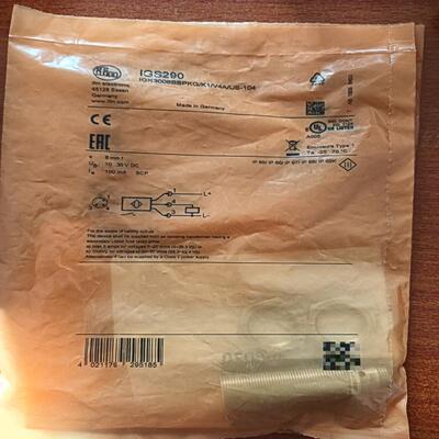 议价IGS290易福门电感式接近开关，全新原装正品两个