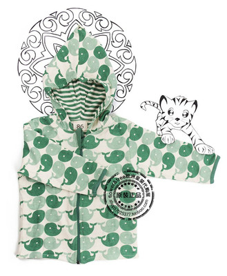 【国内现货 两面穿】AVANI男童装正品高端有机棉纯棉开衫外套