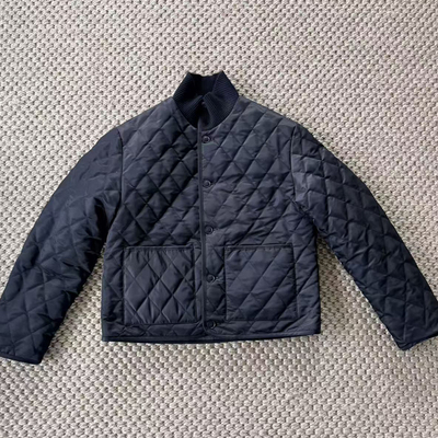 HOPECONCEPT时髦住了 这个冬天的第一件菱形格两面穿羽绒服#25502