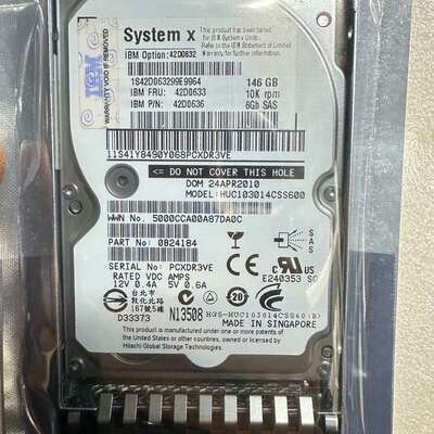 保真全新IBM 146G/10K/2.5 42D0633 4--议价商品