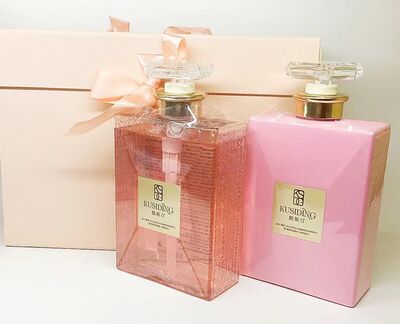酷斯汀香水精油洗发水沐浴露玫瑰550ml保湿补水滋润护肤品