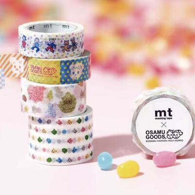 MT2026新品OSAMU GOODS联名手帐胶带拼贴整卷正品现货