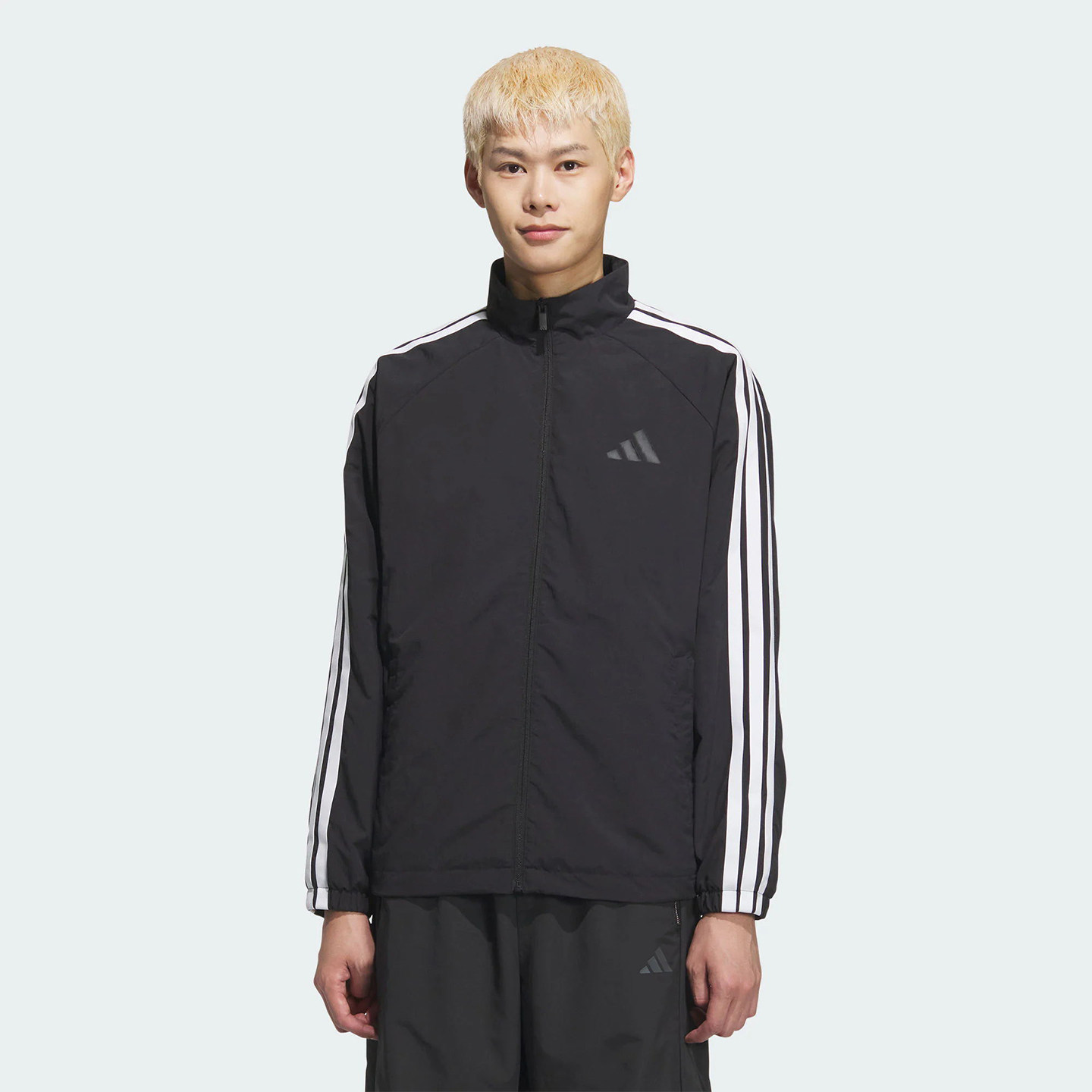 Adidas阿迪达斯M 3S JKT运动休闲宽松夹克外套 KC3892