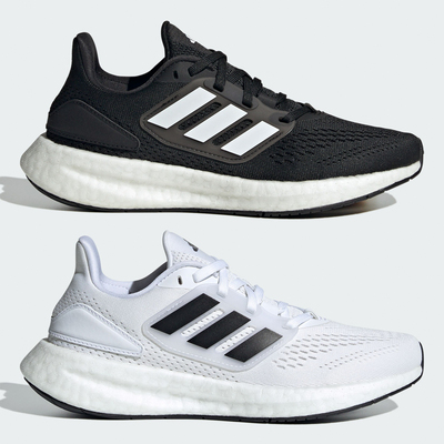 阿迪达斯PUREBOOST 22 J透气减震防滑运动休闲鞋 ID8479 ID8480