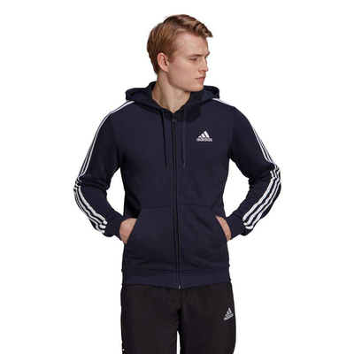 阿迪达斯M 3S FT FZ HD运动休闲连帽夹克外套 GK9033 GK9032