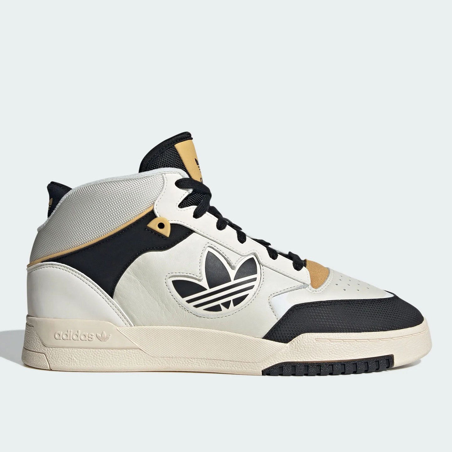 阿迪达斯DROP STEP XL 2.0经典篮球风中高帮板鞋 JP9983