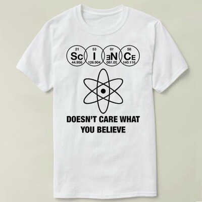 SciencebelieveT-Shirtdoesn恤男