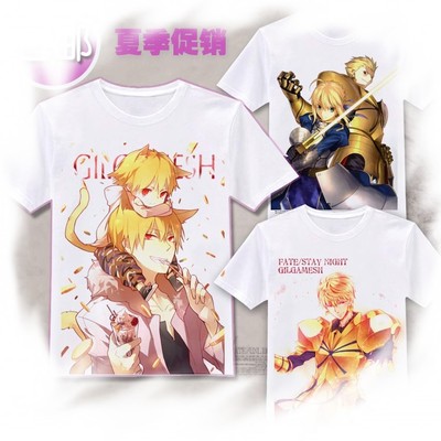 fatezerosaber亚瑟王金闪闪周边T