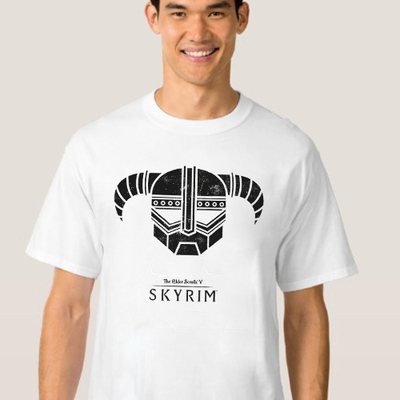 ScrollsT-ShirtSKYRIMElder5恤男