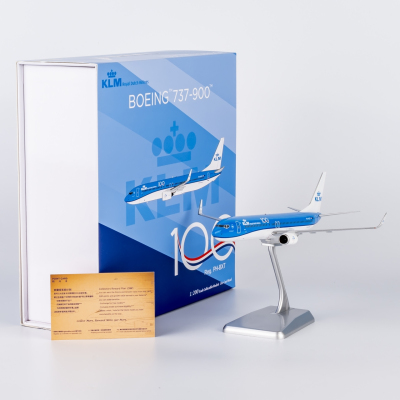 合金飞机模型荷兰皇家航空B737