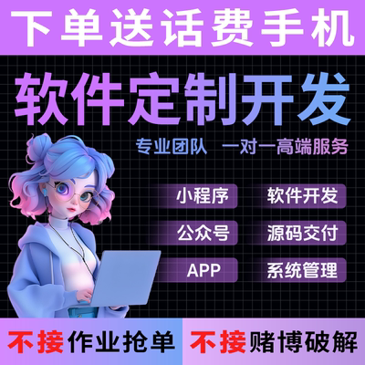 软件开发定制小程序JAVA计算机