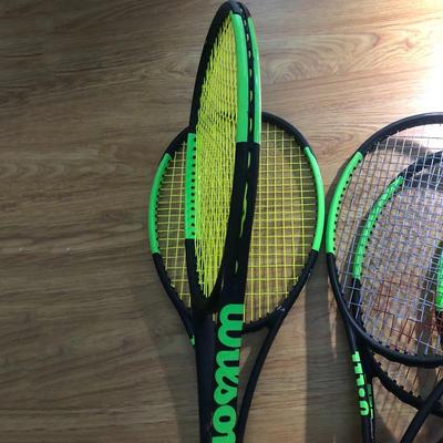 代购Wilson Blade 98 V6成人高性能网球拍320克石墨超薄稳定空拍