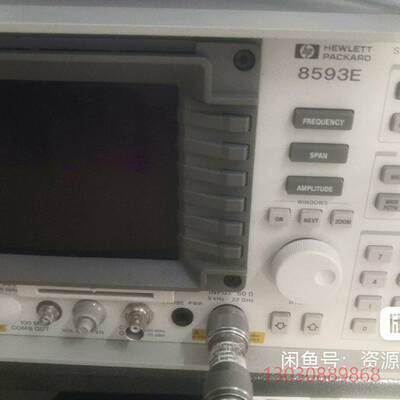 可维修HP8593E,功能正常，指标合格保修三个月