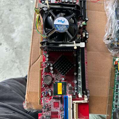 可维修威达工控机主板 SAGP-865EVG-PT Rev:1.2