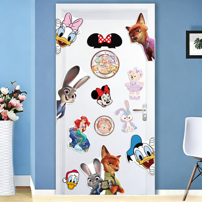 迪士尼邮轮疯狂动物城磁吸贴定制