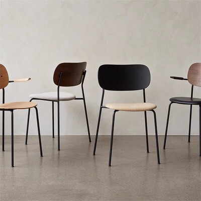北欧后现代简约轻奢餐椅办公椅