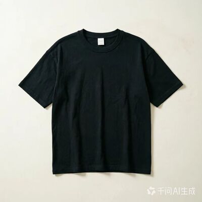 Z1075【满两件包邮】2026夏季新款青少年港风重磅短袖高克重棉T恤