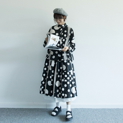 可配套装宽松甜酷棉布衬衫印花