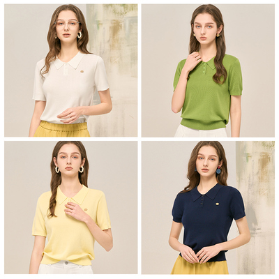 良町LD·OJ 五色入荷 | 天丝·棉·蚕丝 上瘾好穿短袖T恤polo上衣