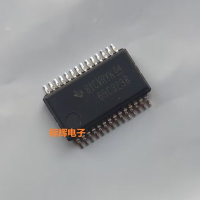 贴片 SN65C3238DBR DB 65C3238 进口拆机收发器芯片 SSOP-28