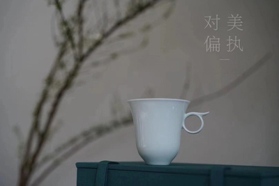 【有余意TEA】影清釉 中式咖啡对杯