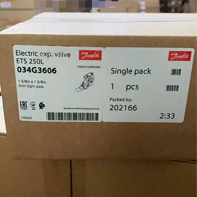 可维修Danfoss丹佛斯电子膨胀阀ETS250L议价