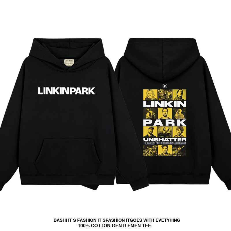 大电影林肯公园乐队linkin park摇滚音乐2026连帽卫衣男厚外套衣