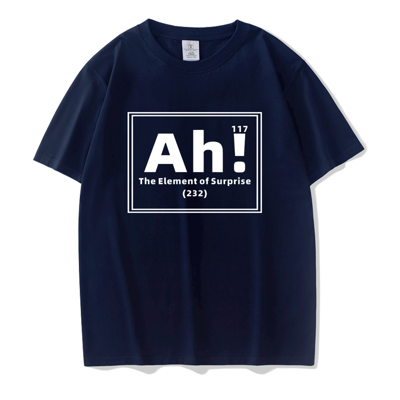 挽救计划高司令Ah is the element of surprise同款周边短袖t恤衫