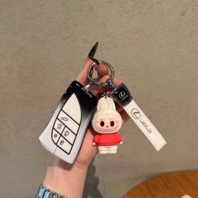 适用于雷克萨斯LM350h包LM500h壳扣雷尔法LM500H汽车金属钥匙套