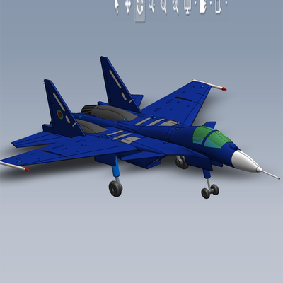 苏霍伊苏飞机模型0120073001200730图纸（STEP/SLDPRT格式）