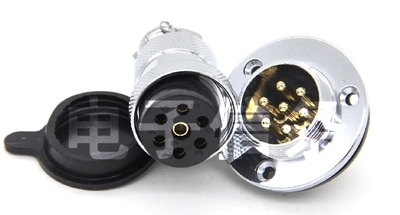 GX25 DF25 M25 7芯航空插头 连接器 GX25-7P M25 7芯