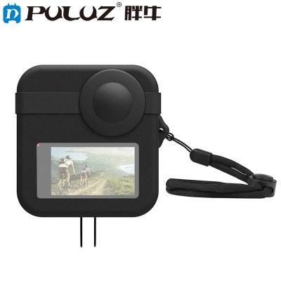 配镜头盖套PULUZ胖牛适用于GoProMax裸机机身硅胶保护套