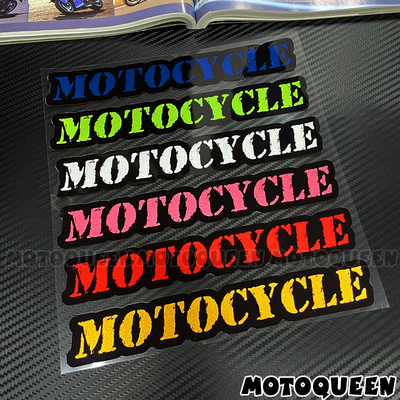 适用MOTOCYCLE贴花本田铃木钱江赛闪春风摩托车车身油箱装饰贴纸