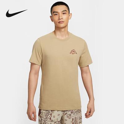 NIKE耐克短袖男2025夏季新款运动休闲跑步透气圆领T恤 HJ3663-297