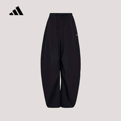 adidas阿迪达斯运动裤女26春舞动系列梭织宽松长裤KX8931 KX8932