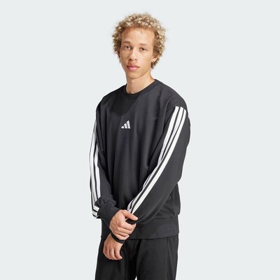 adidas阿迪达斯卫衣男2025春季新款运动休闲长袖圆领套头衫JE6372